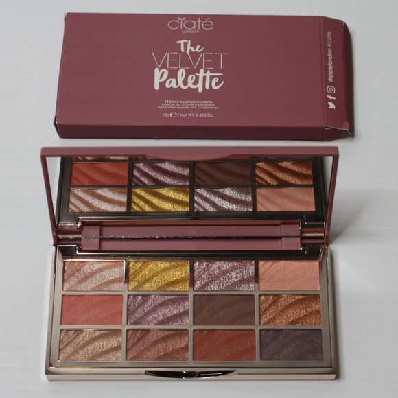 Ciate | Makeup | Ciat London Velvet Eyeshadow Palette New Msrp 2 | Poshmark